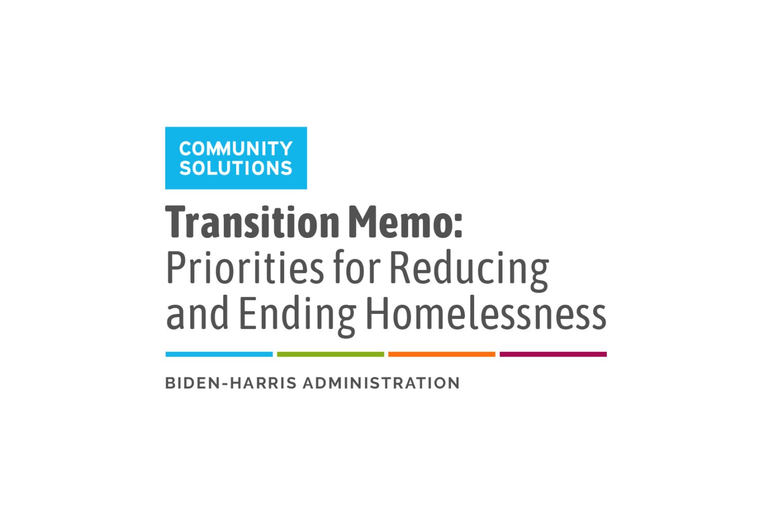Policy Changes to Accelerate an End to Homelessness in the U.S ...