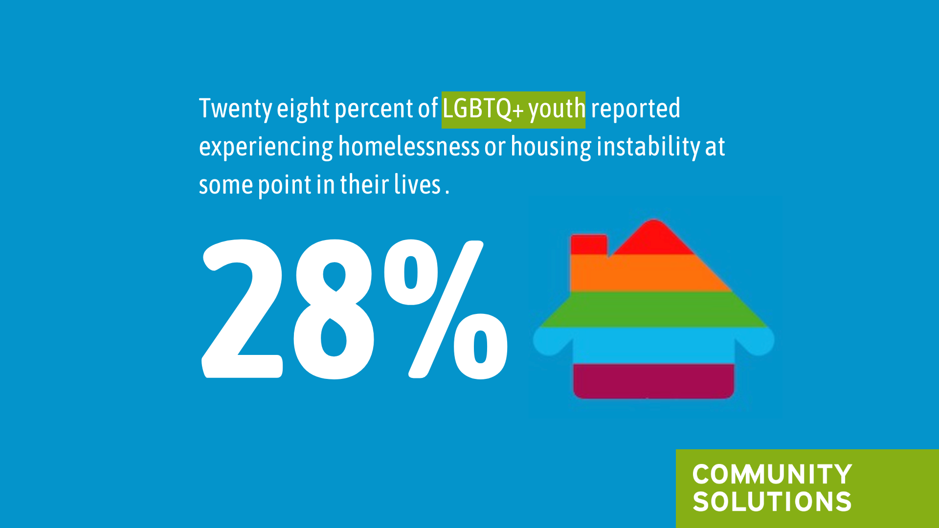 Support organizations working to end LGBTQ+ youth homelessness this ...