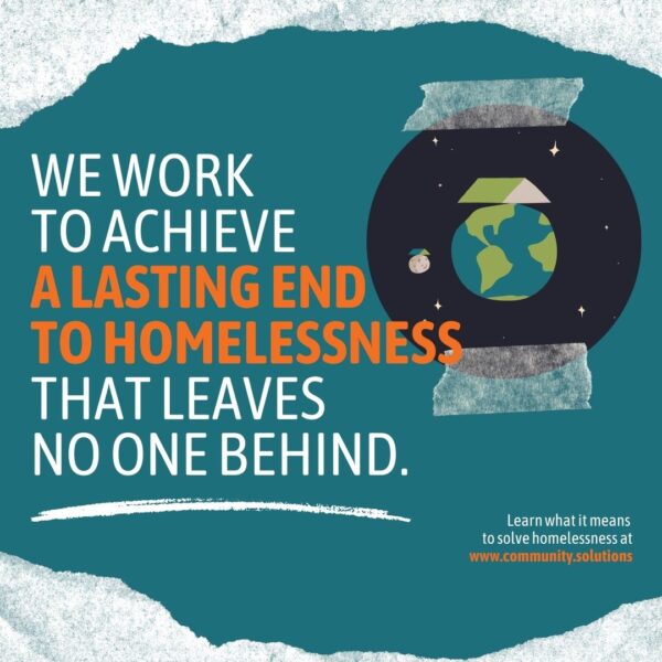 World Homelessness Week - Community Solutions