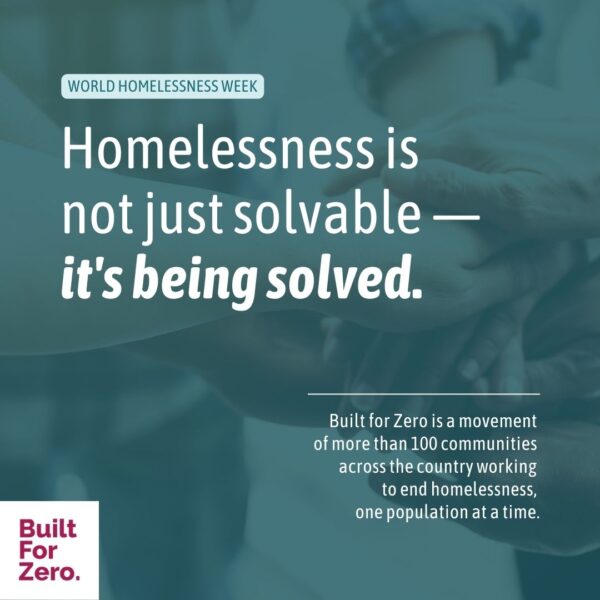 World Homelessness Week - Community Solutions